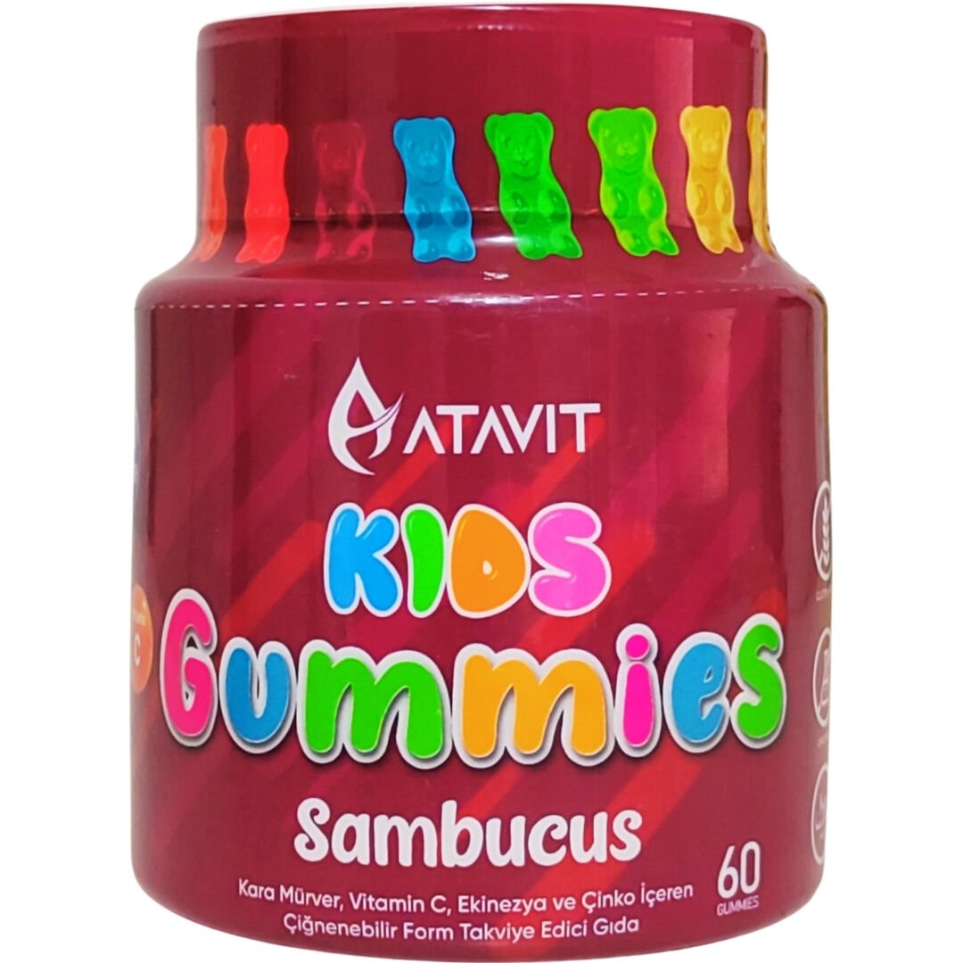 Atavit Kids Sambucus 60 Gummies | Orijinal Ürün Garantisi Fatih Dirican ...