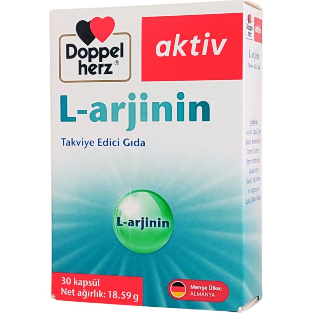 Doppelherz Aktiv L-Arjinin 30 Kapsül | Orijinal Ürün Garantisi Fatih ...