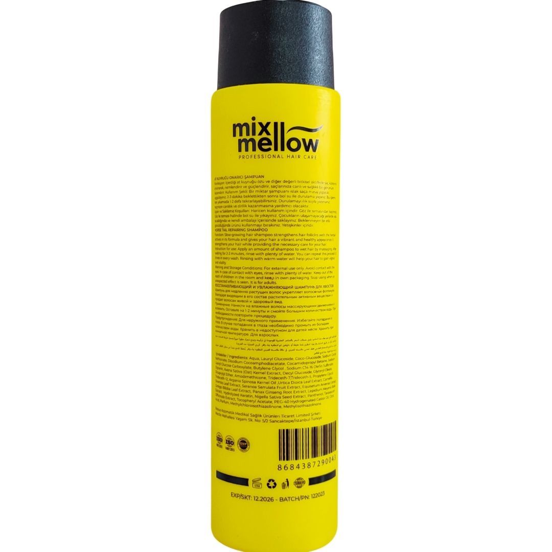 Mix Mellow At Kuyruğu Onarıcı Şampuan 380 ml | Orijinal Ürün Garantisi ...